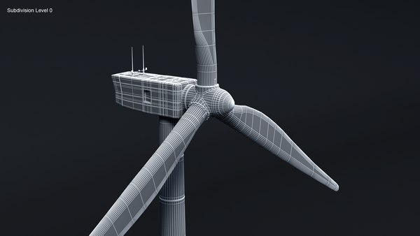 Offshore Wind Farm Collection II 3D model - TurboSquid 1879346