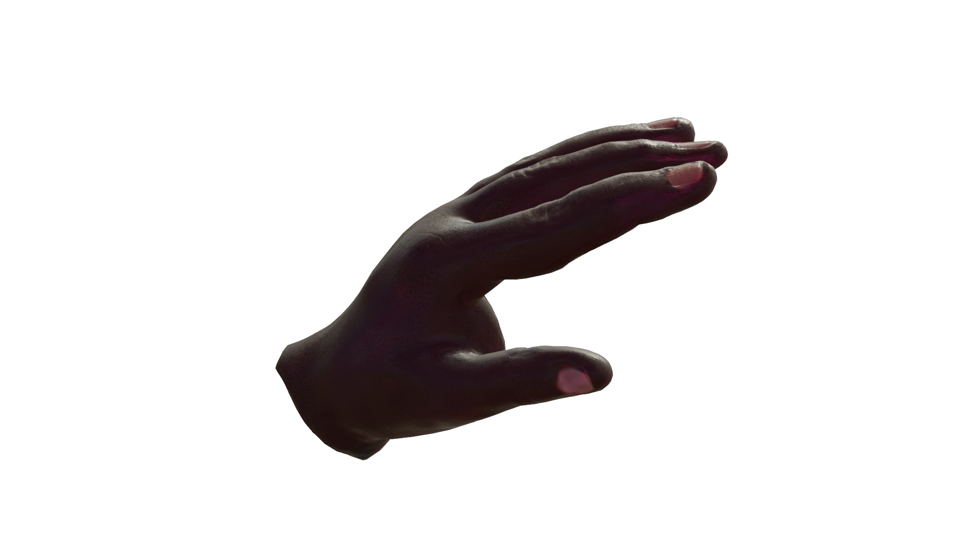 Black Hand Animated 3D Model - TurboSquid 2287384