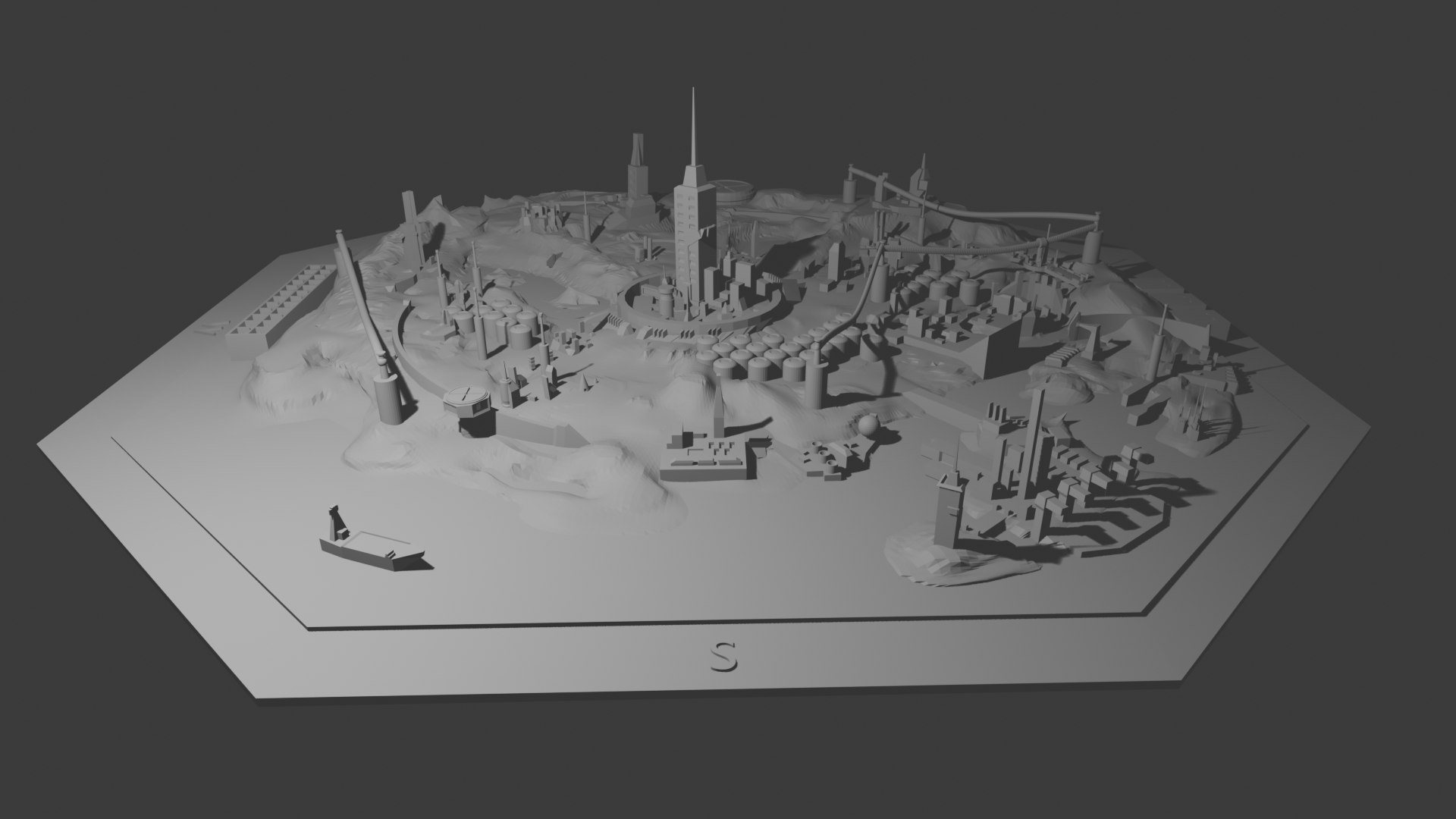 DnD DaggerHeart Motherboard Map 3D - TurboSquid 2543570