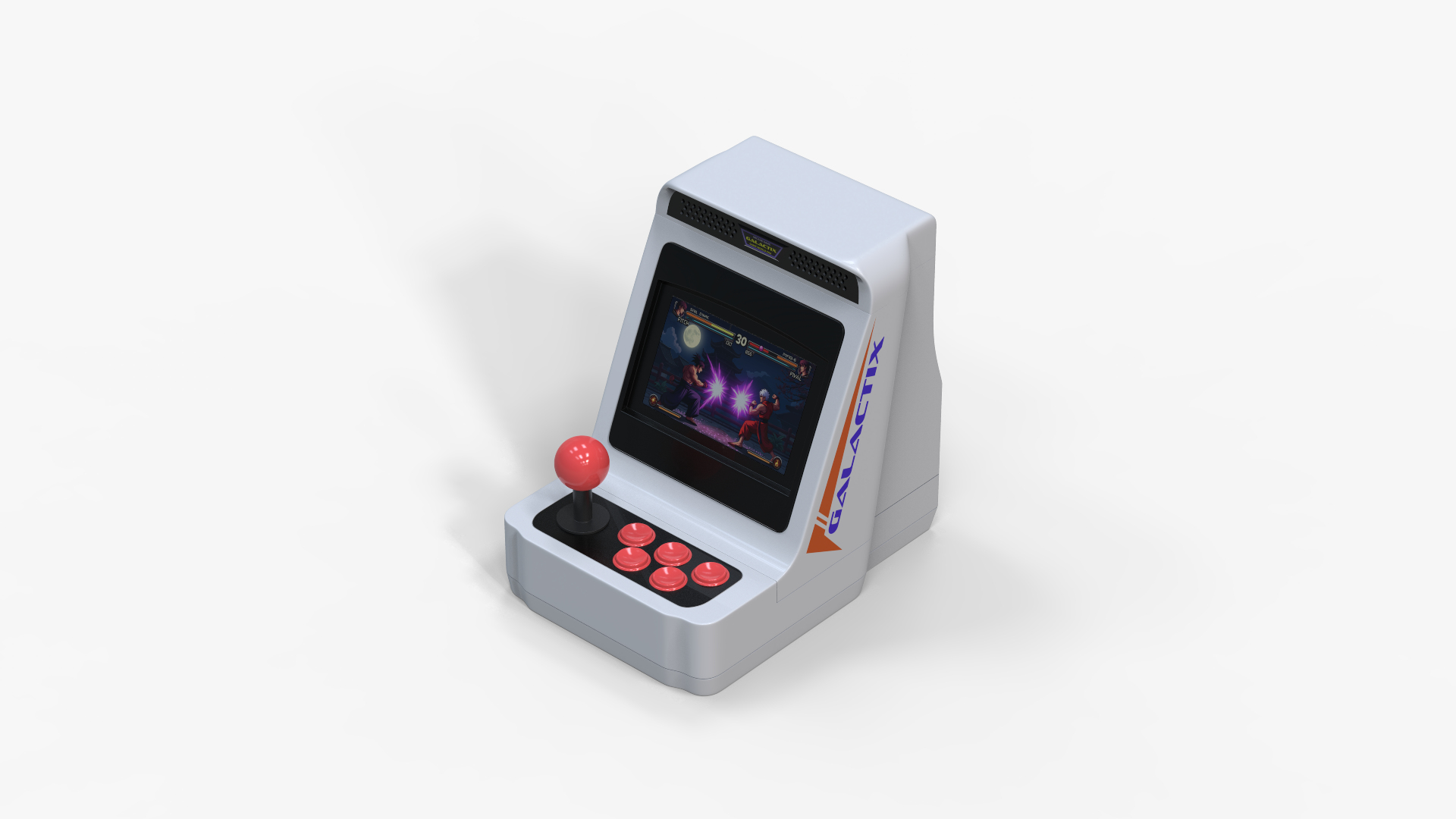Desktop Arcade Machine 3D Model - TurboSquid 2414913
