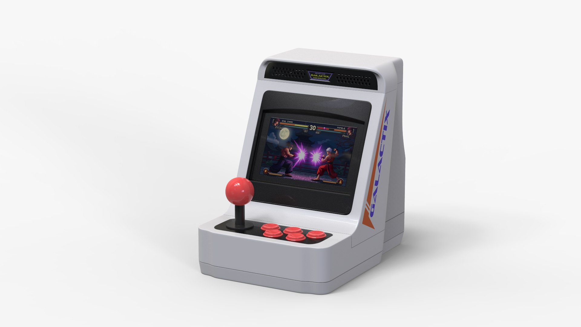 Desktop Arcade Machine 3D Model - TurboSquid 2414913