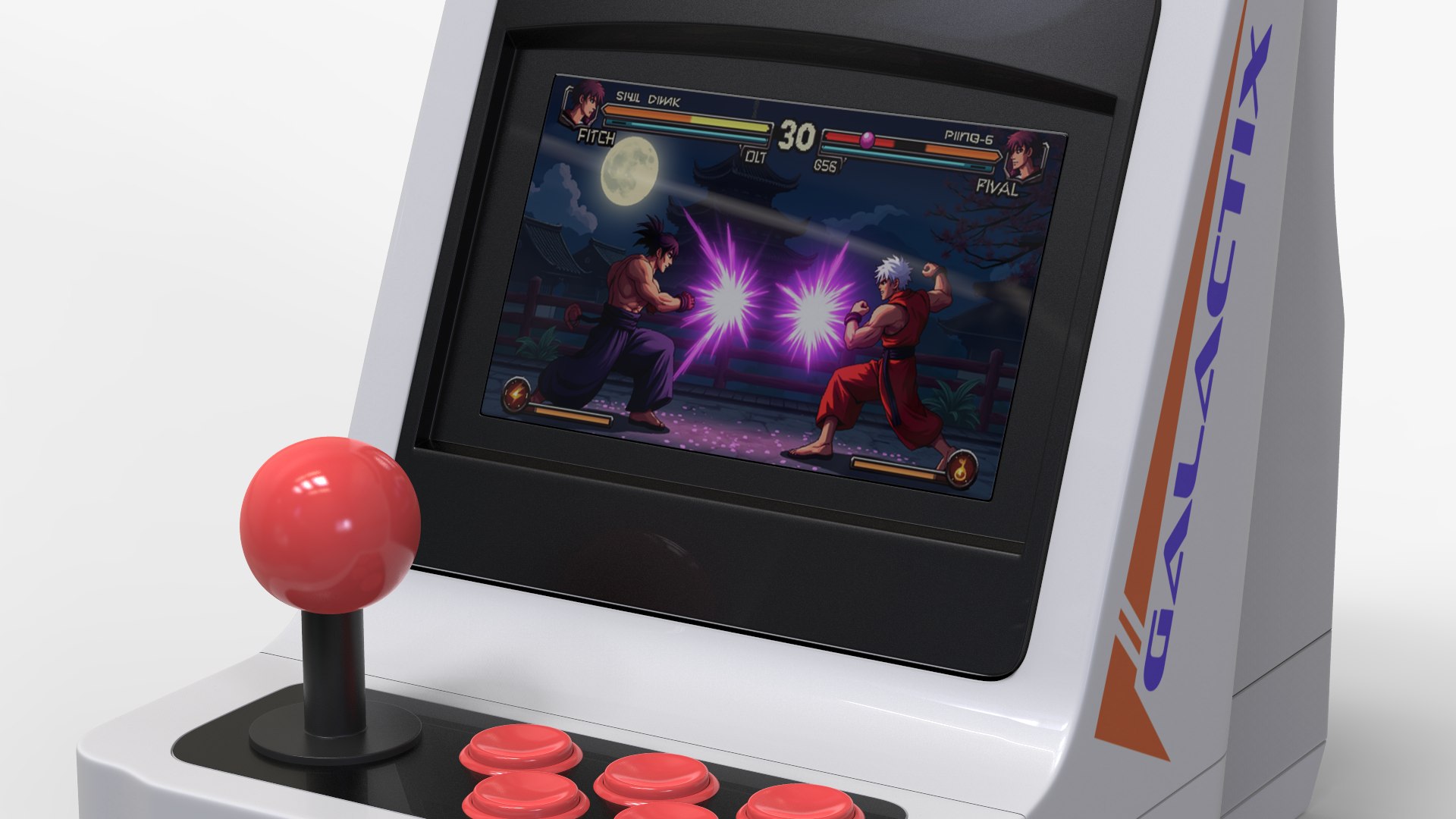 Desktop Arcade Machine 3D Model - TurboSquid 2414913
