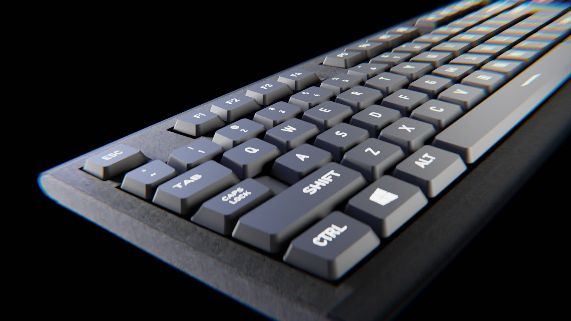 3D Model Keyboard Computer - TurboSquid 2082848
