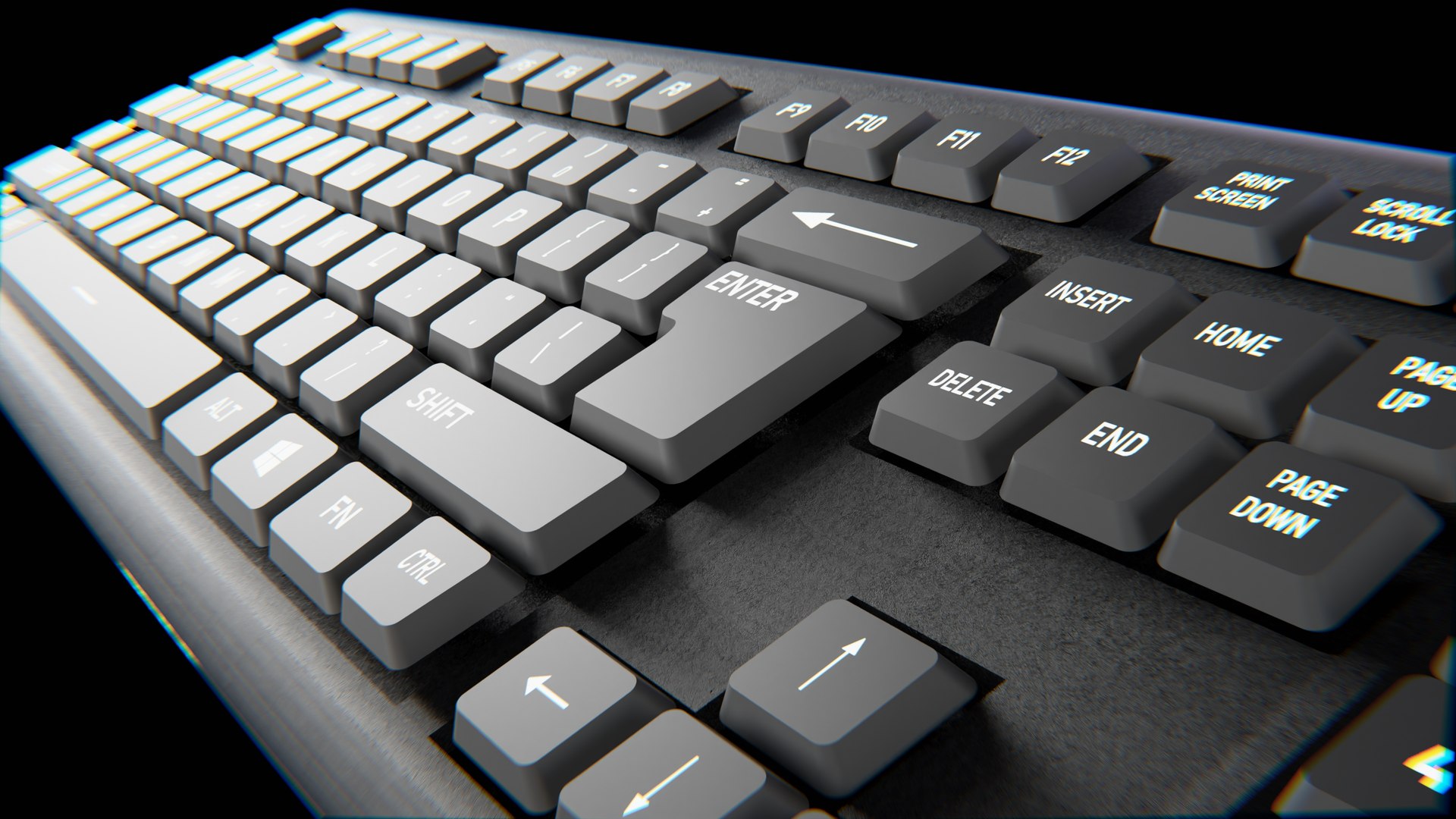 3D Model Keyboard Computer - TurboSquid 2082848
