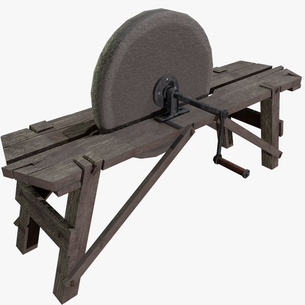 3D модель Medieval Grinder - TurboSquid 2040627