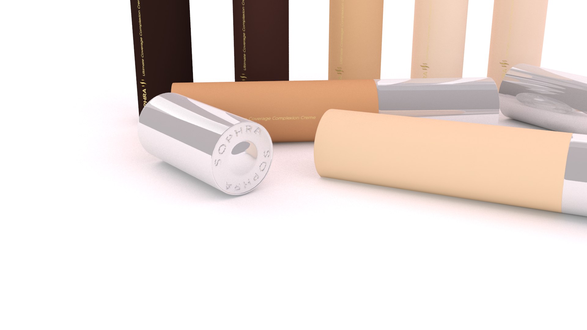 Liquid Foundation 3D Model - TurboSquid 1557716