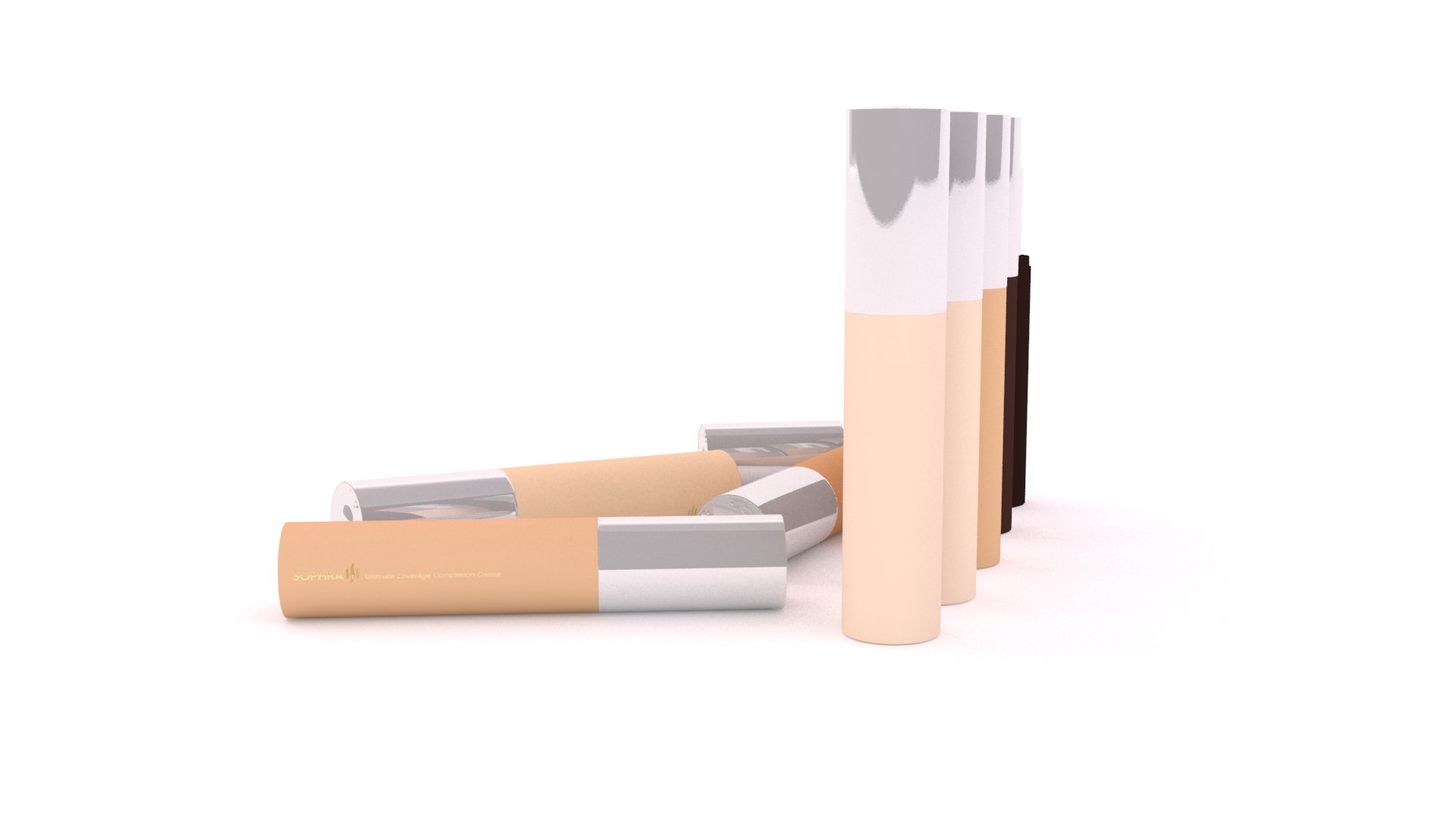 Liquid Foundation 3D Model - TurboSquid 1557716