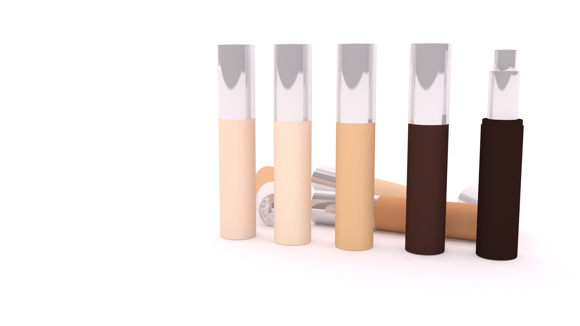 Liquid Foundation 3D Model - TurboSquid 1557716