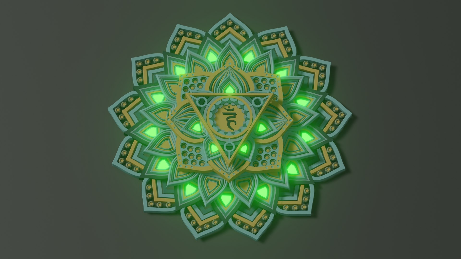 3D Mandala 3D model model - TurboSquid 1910133