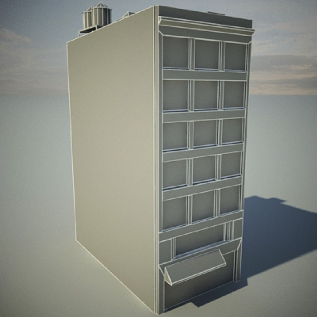 studios building pack 3d model