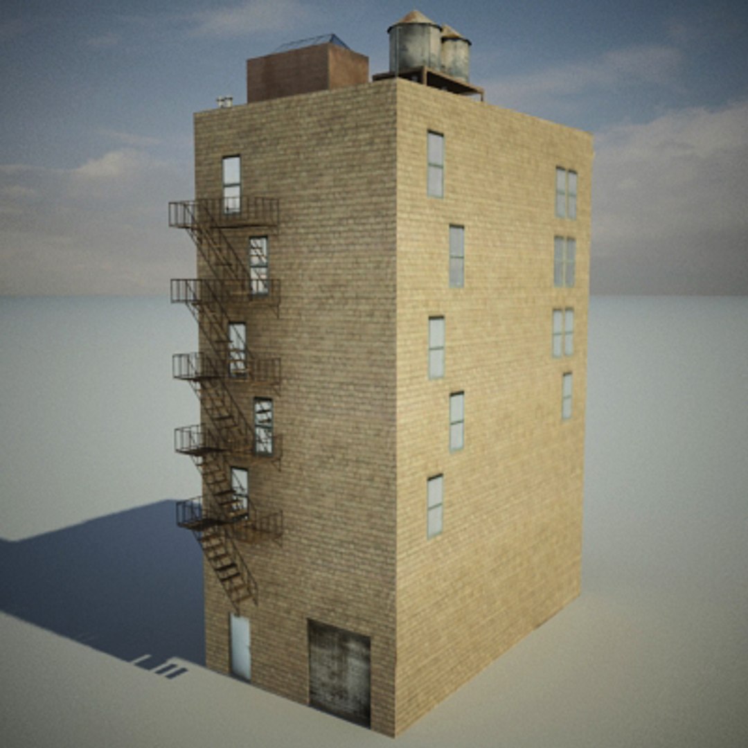 studios building pack 3d model