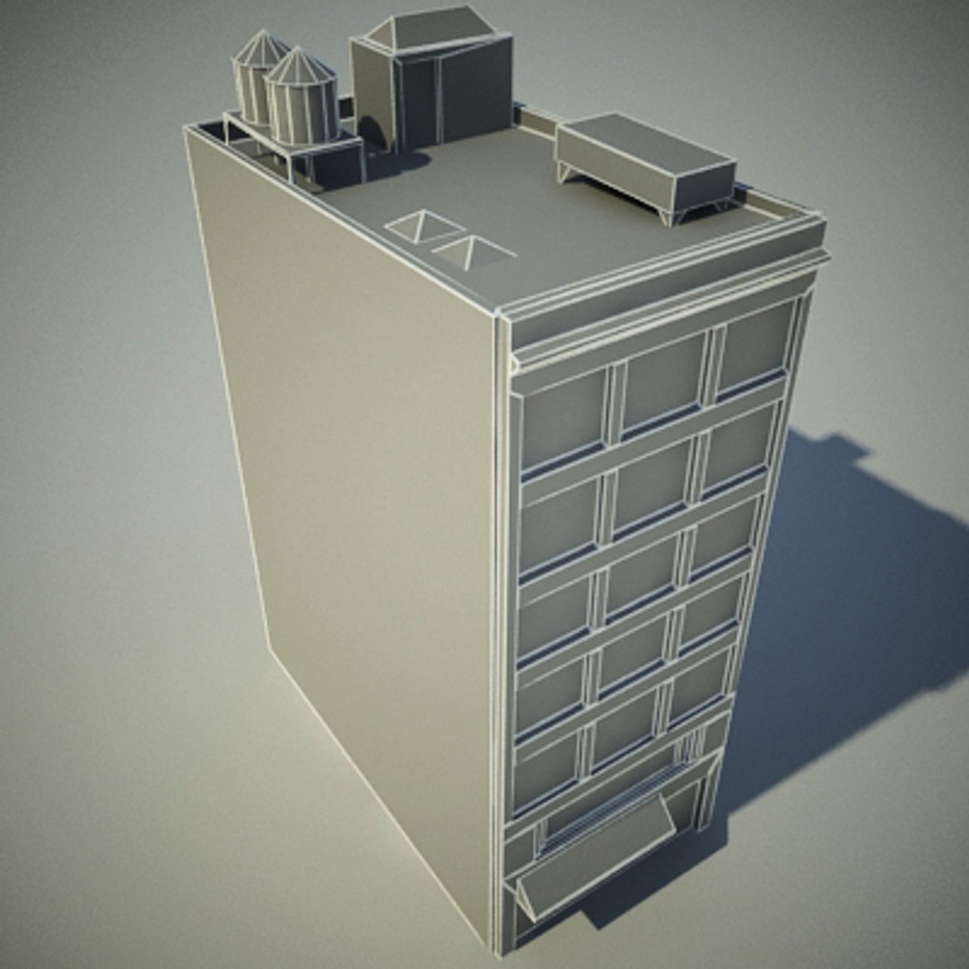 studios building pack 3d model
