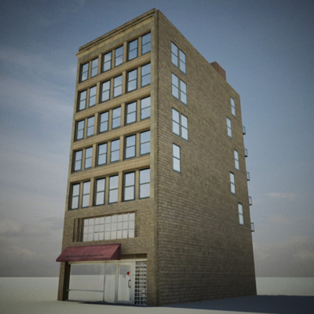 studios building pack 3d model