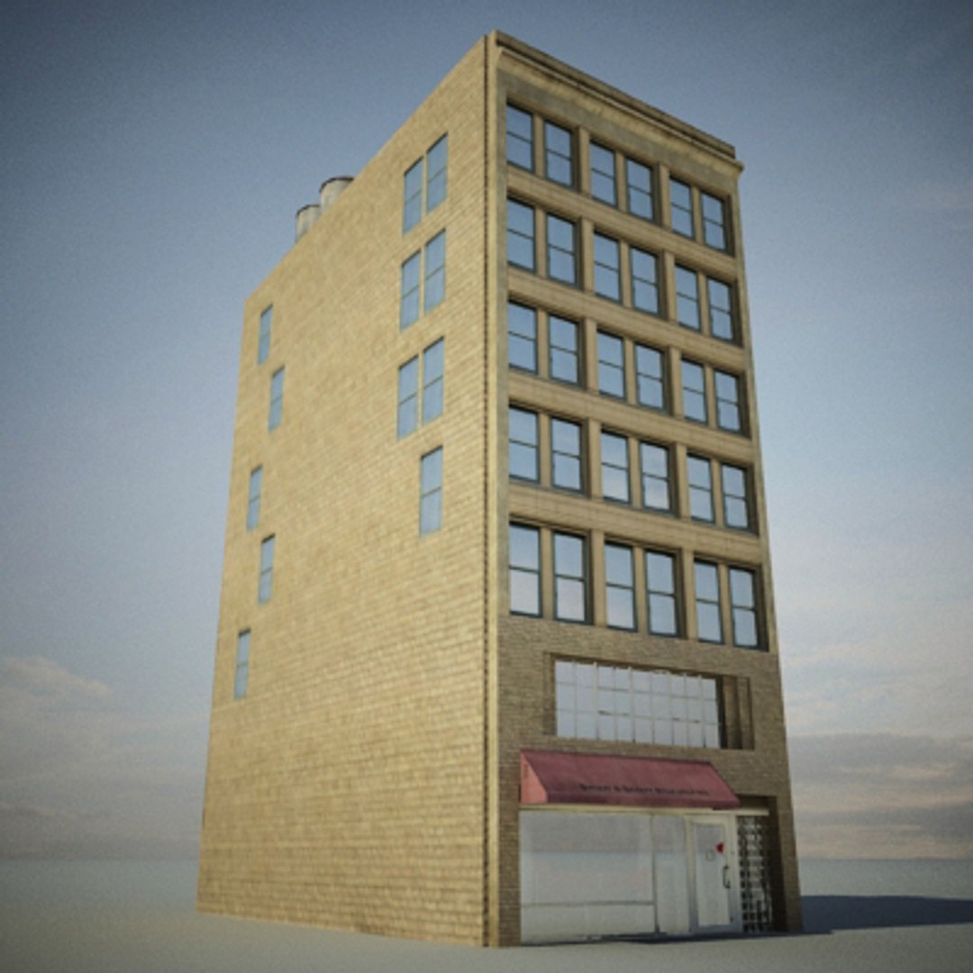 studios building pack 3d model