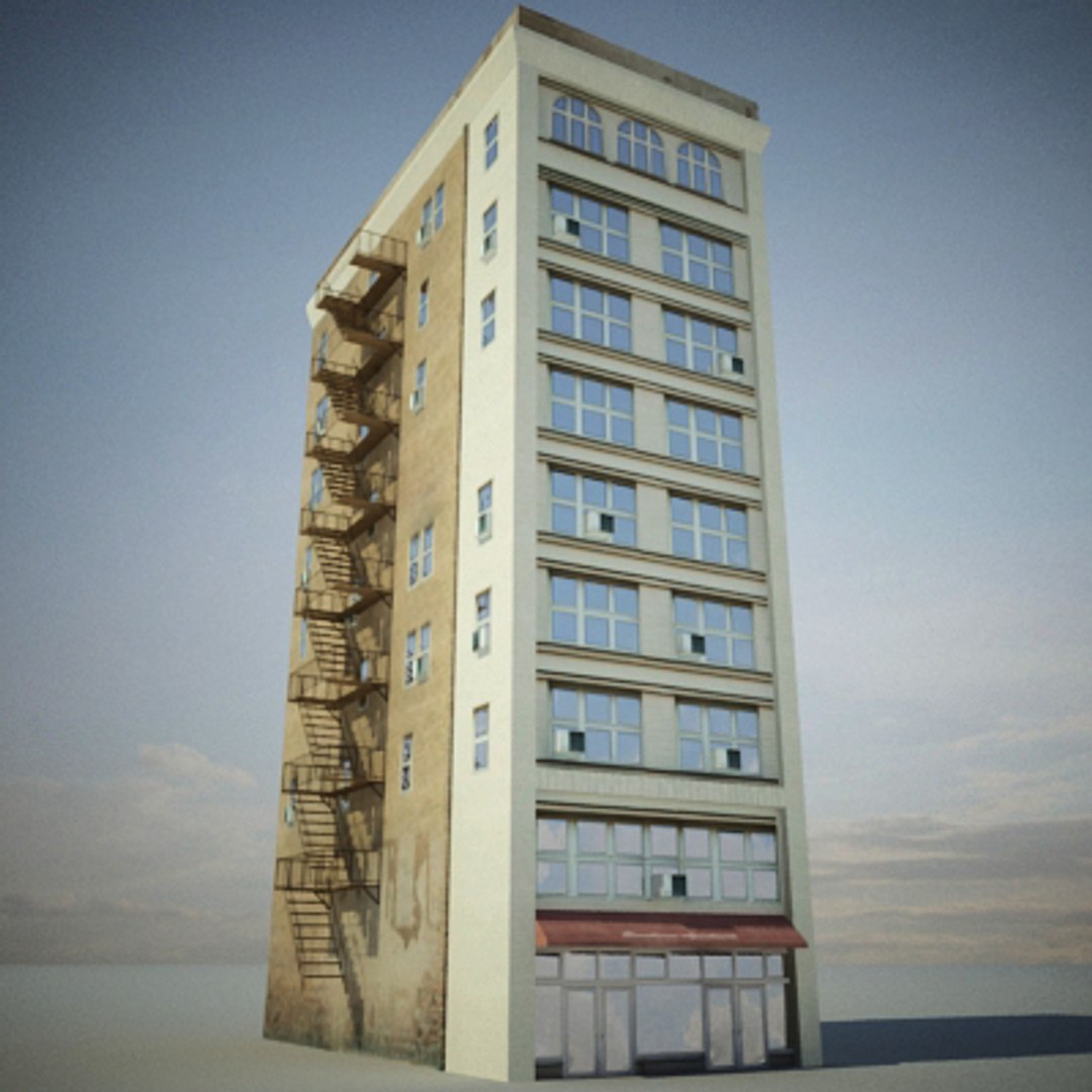 studios building pack 3d model