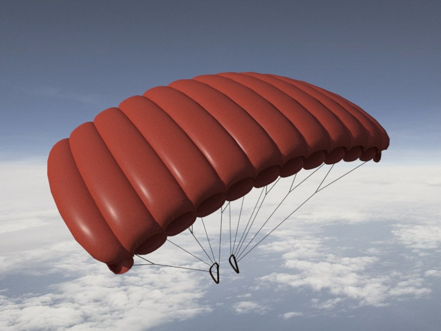 Parachute pack - flight animation model - TurboSquid 1513692