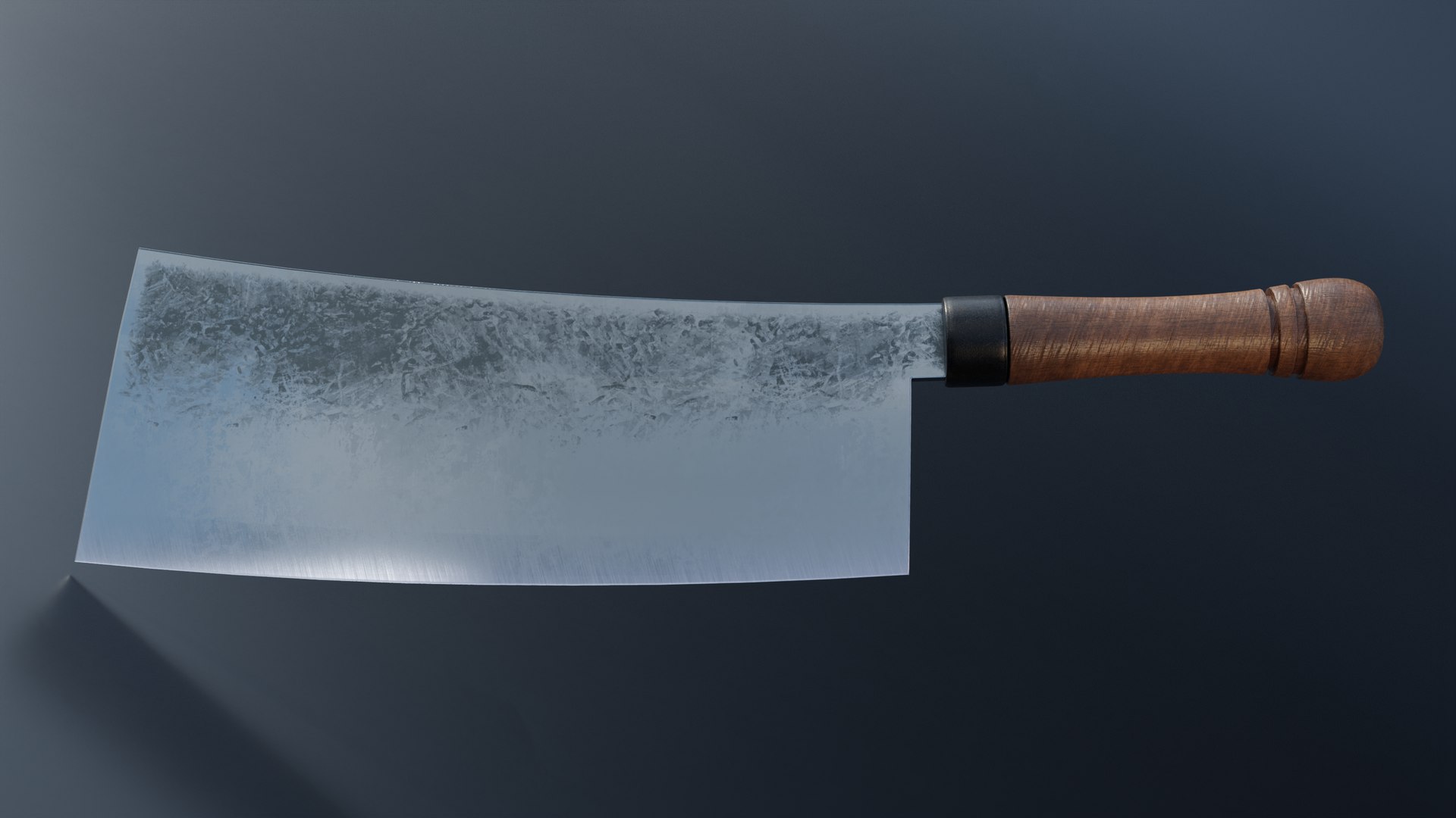 Worn Butcher Knife 3D Model - TurboSquid 1897016
