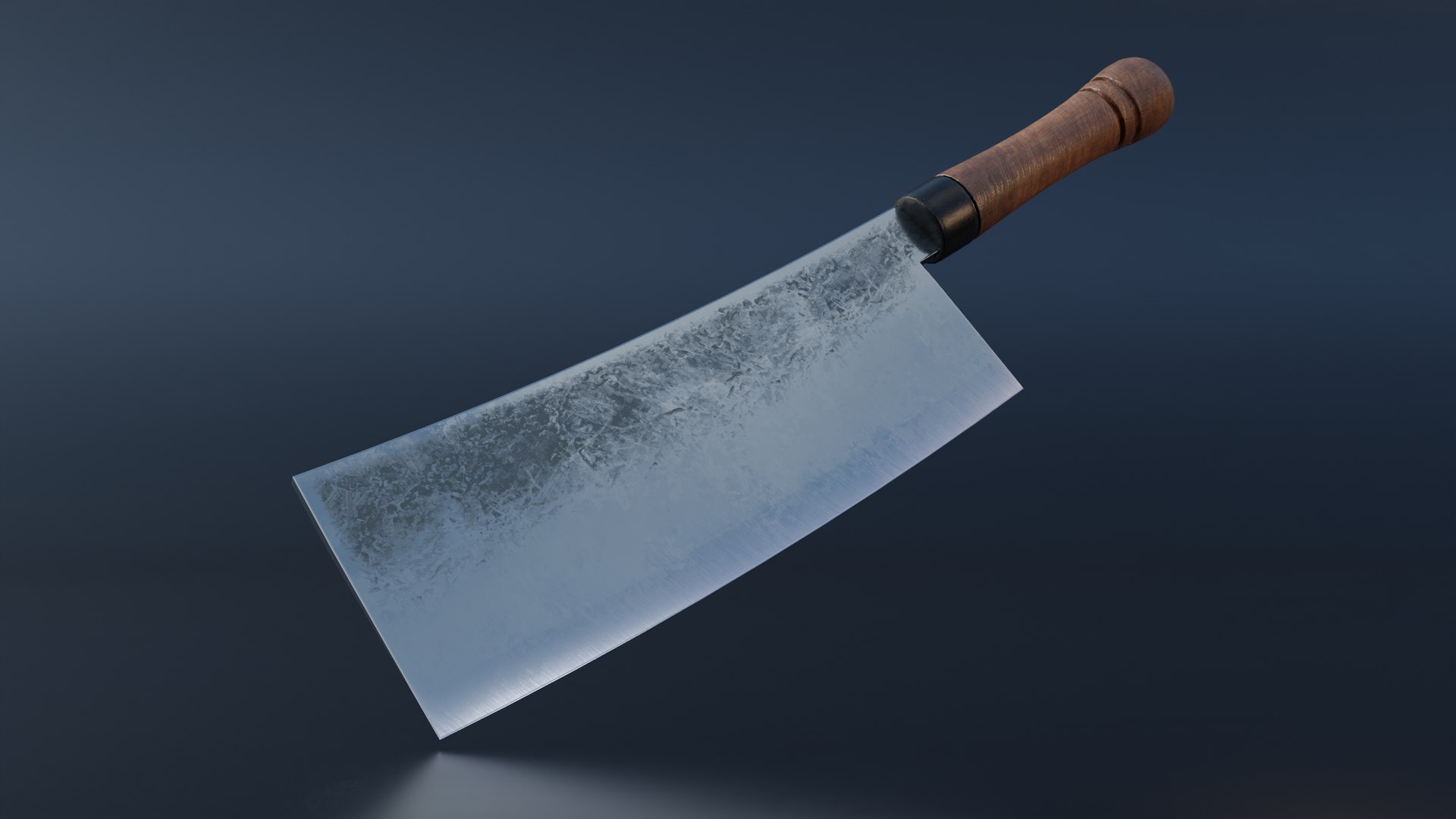 Worn Butcher Knife 3D Model - TurboSquid 1897016