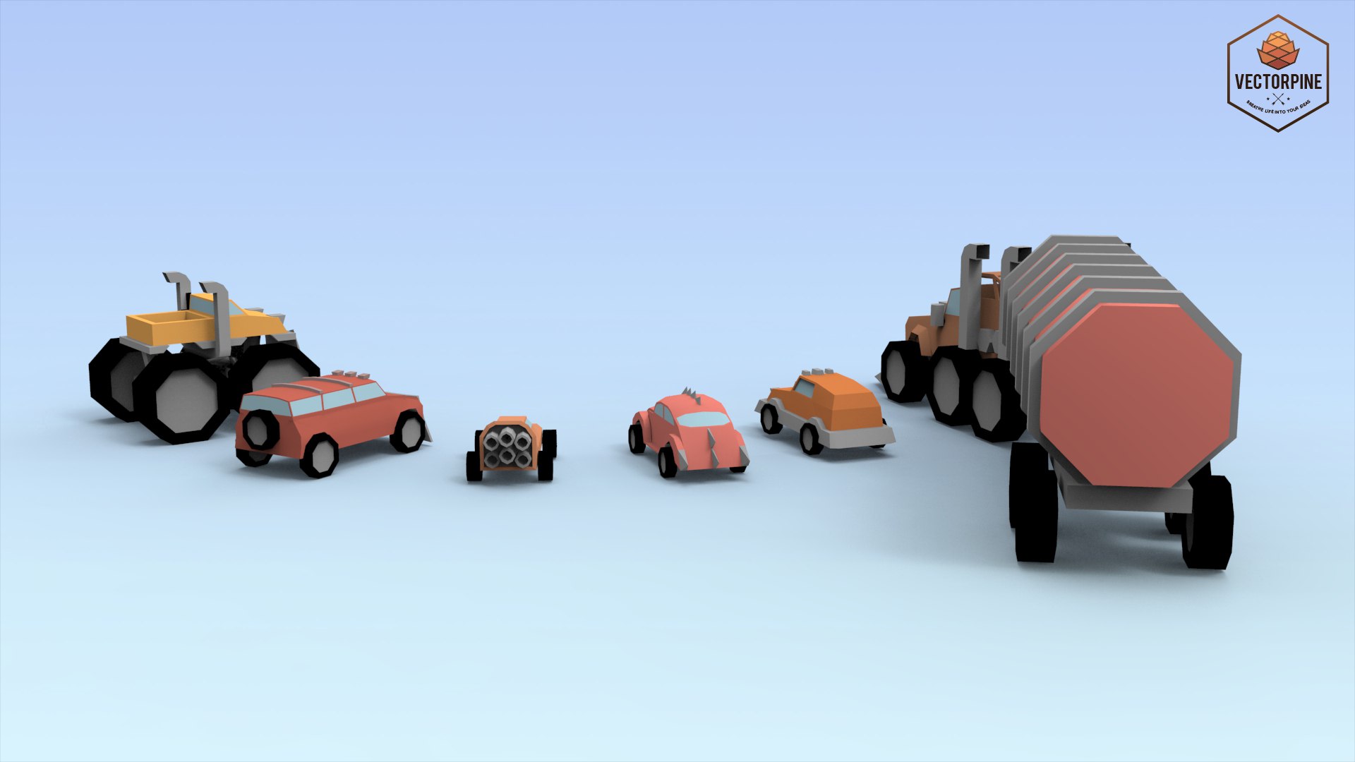 3d Model Of Raider Cars