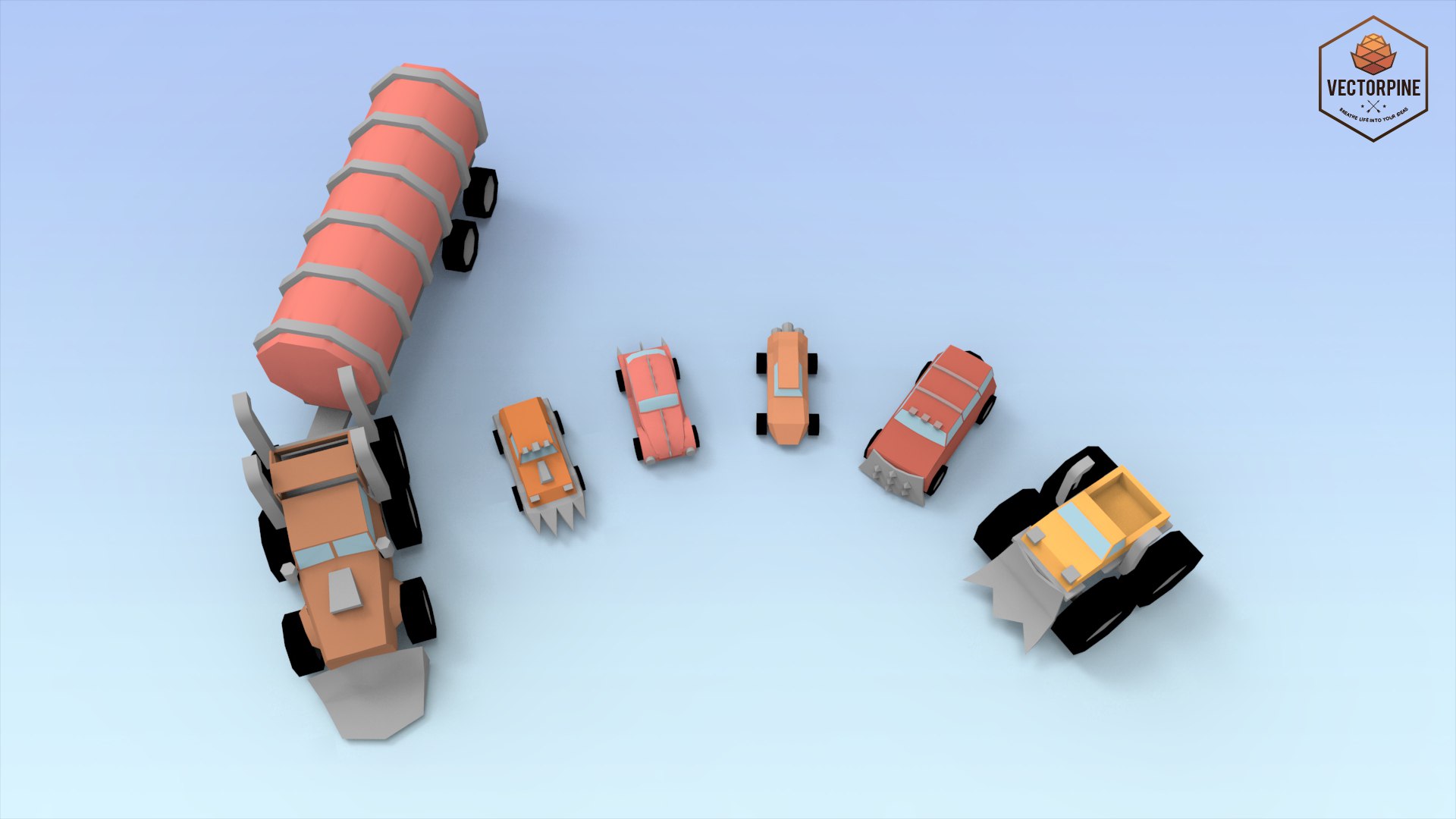 3d Model Of Raider Cars