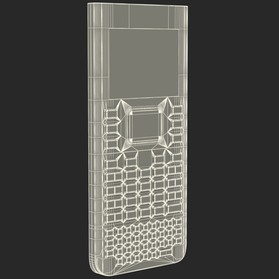 3d Texas Instruments Graphing Calculator Model