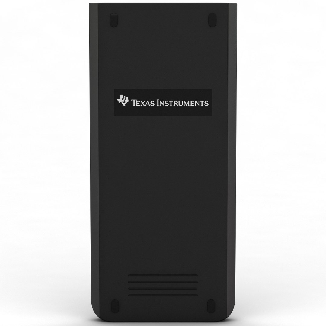 3d Texas Instruments Graphing Calculator Model
