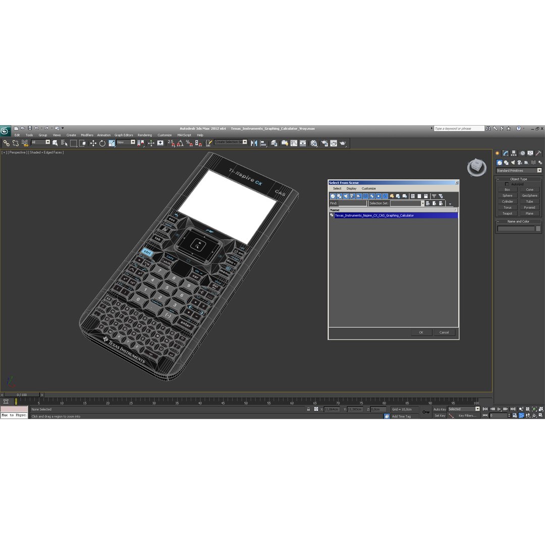 3d texas instruments graphing calculator model