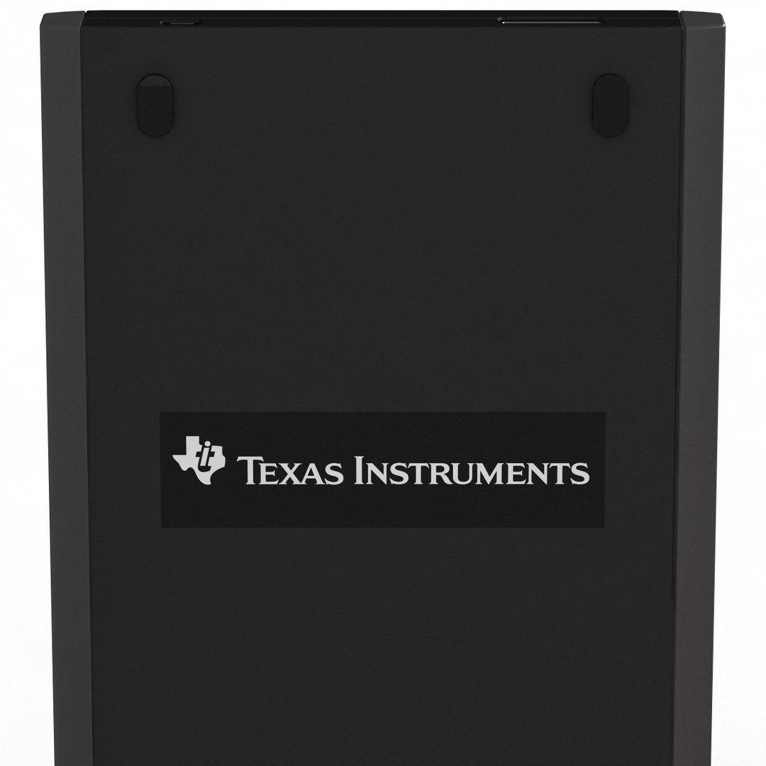 3d Texas Instruments Graphing Calculator Model