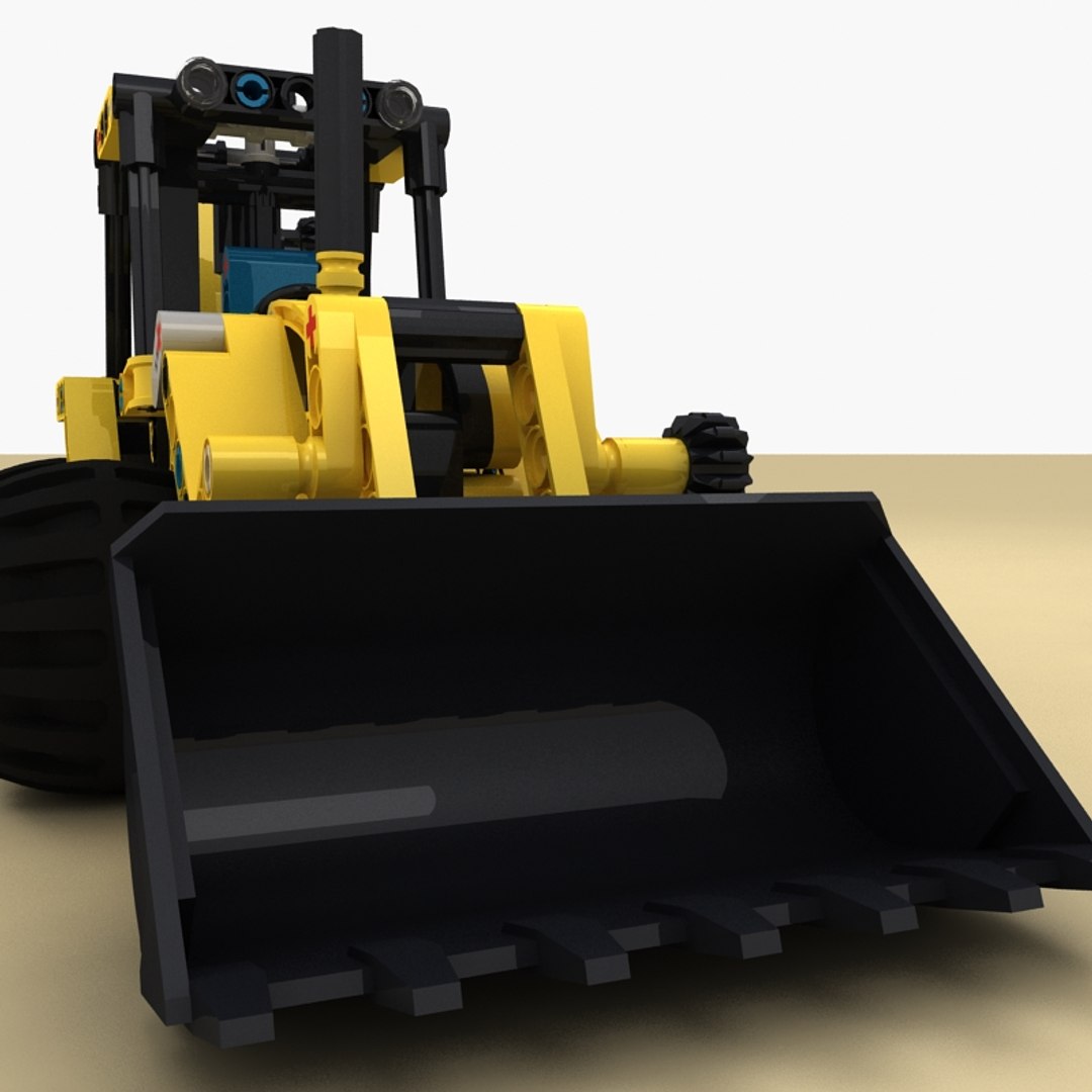 Lego Hoe 42004 3d 3ds