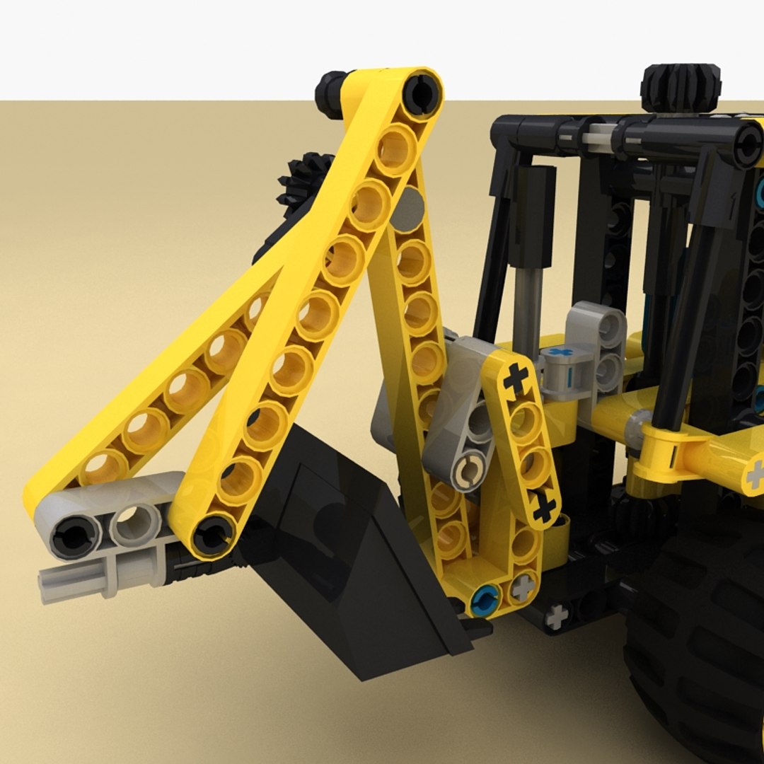 Lego Hoe 42004 3d 3ds