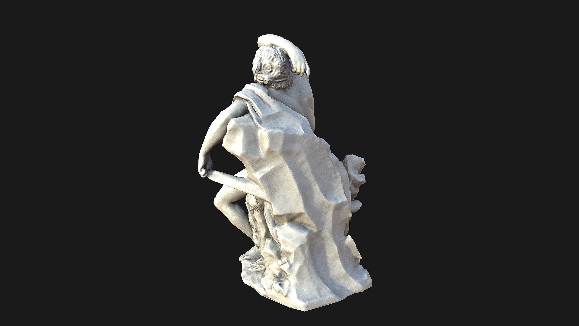 Faunus Statue 3d Max
