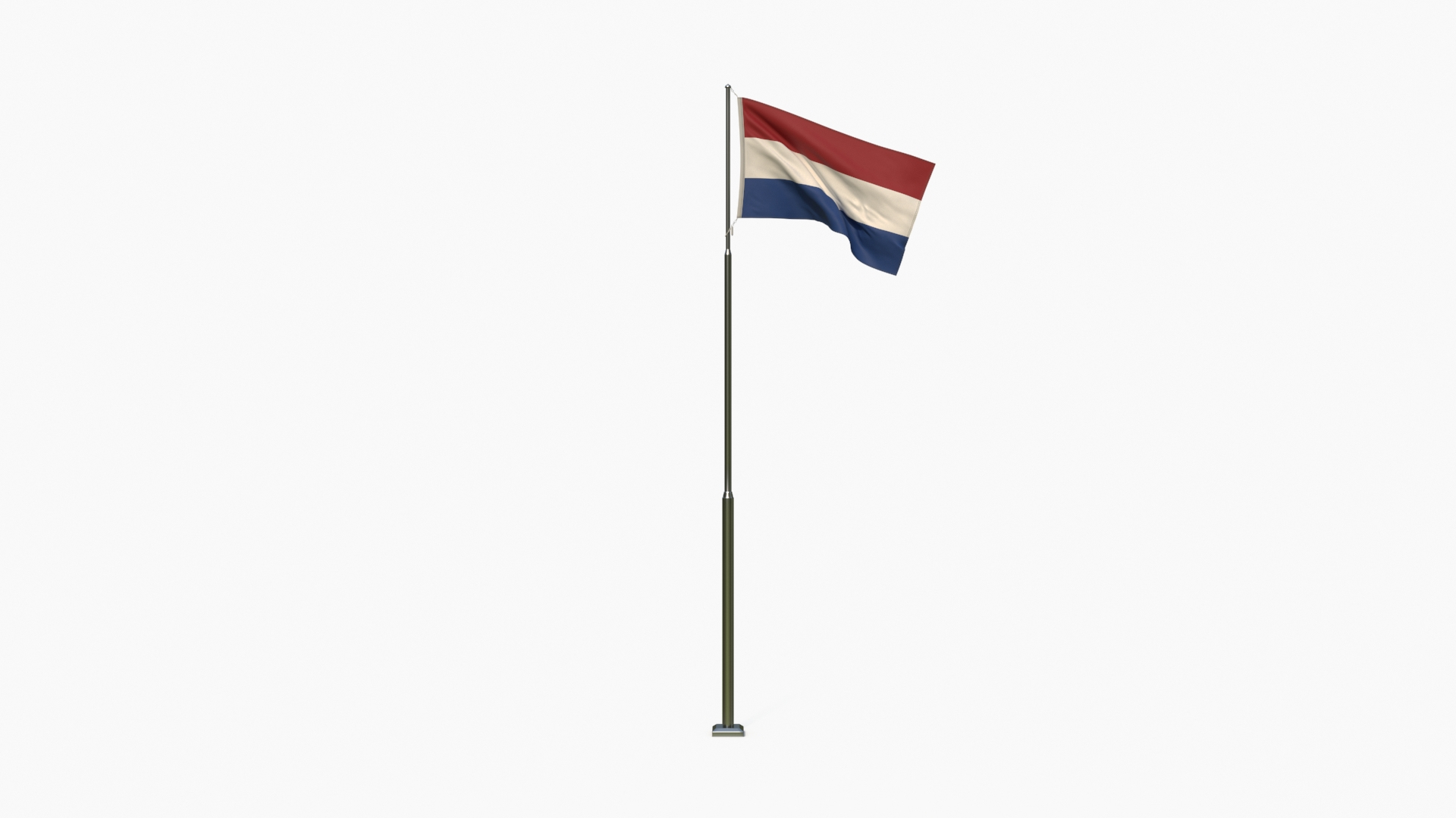 Animated Netherlands Flag Model - TurboSquid 1798207