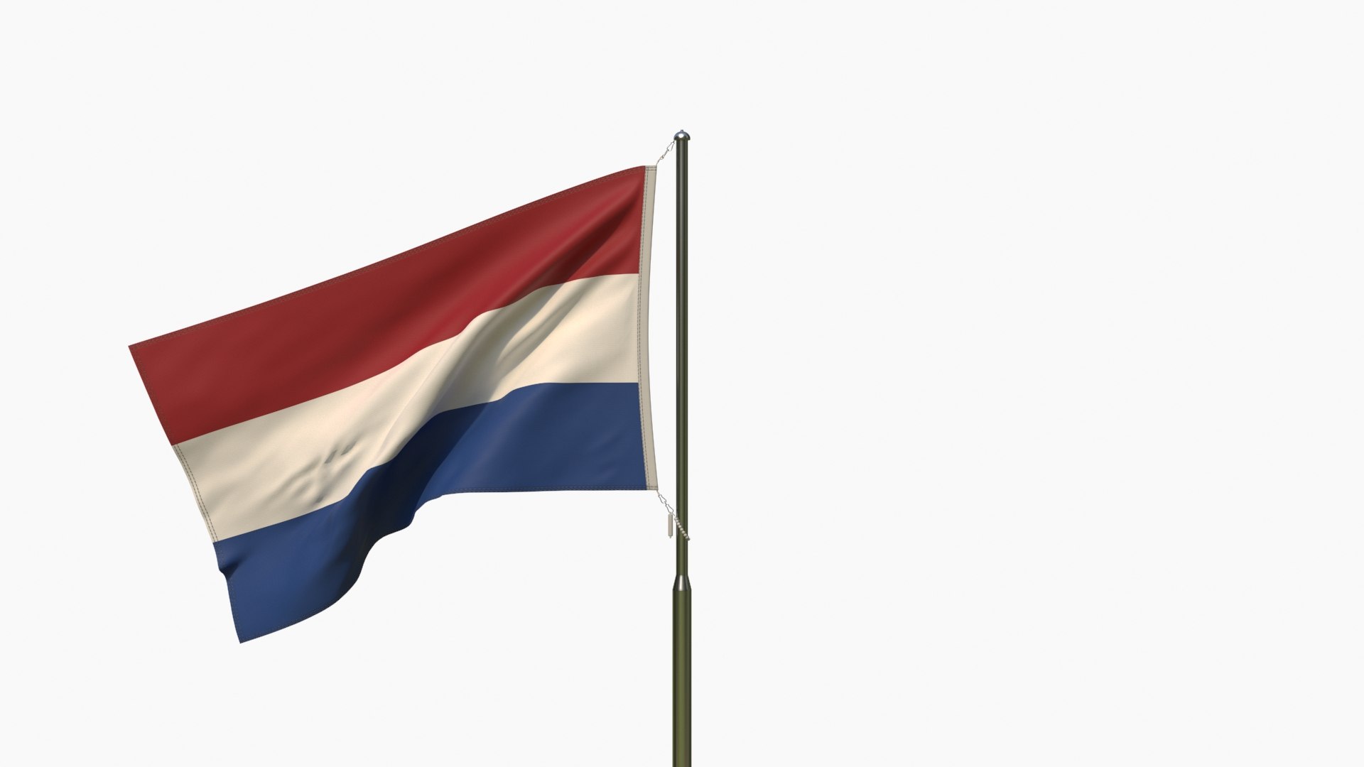 Animated Netherlands Flag Model - TurboSquid 1798207