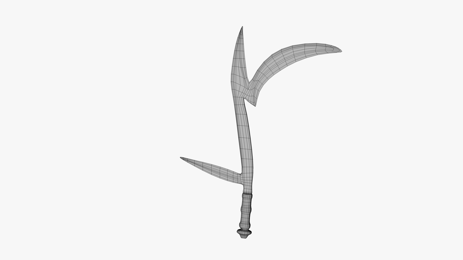 3D Banda Kpinga Throwing Knife Variation A Model - TurboSquid 1906062