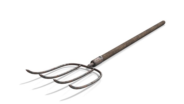 Old Rusty Pitchfork 3D model - TurboSquid 1752659