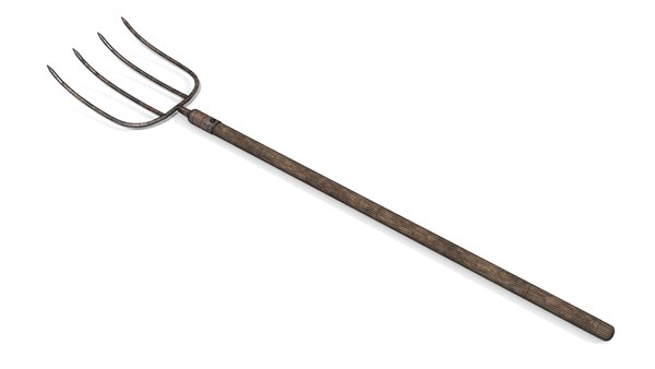 Old Rusty Pitchfork 3D model - TurboSquid 1752659