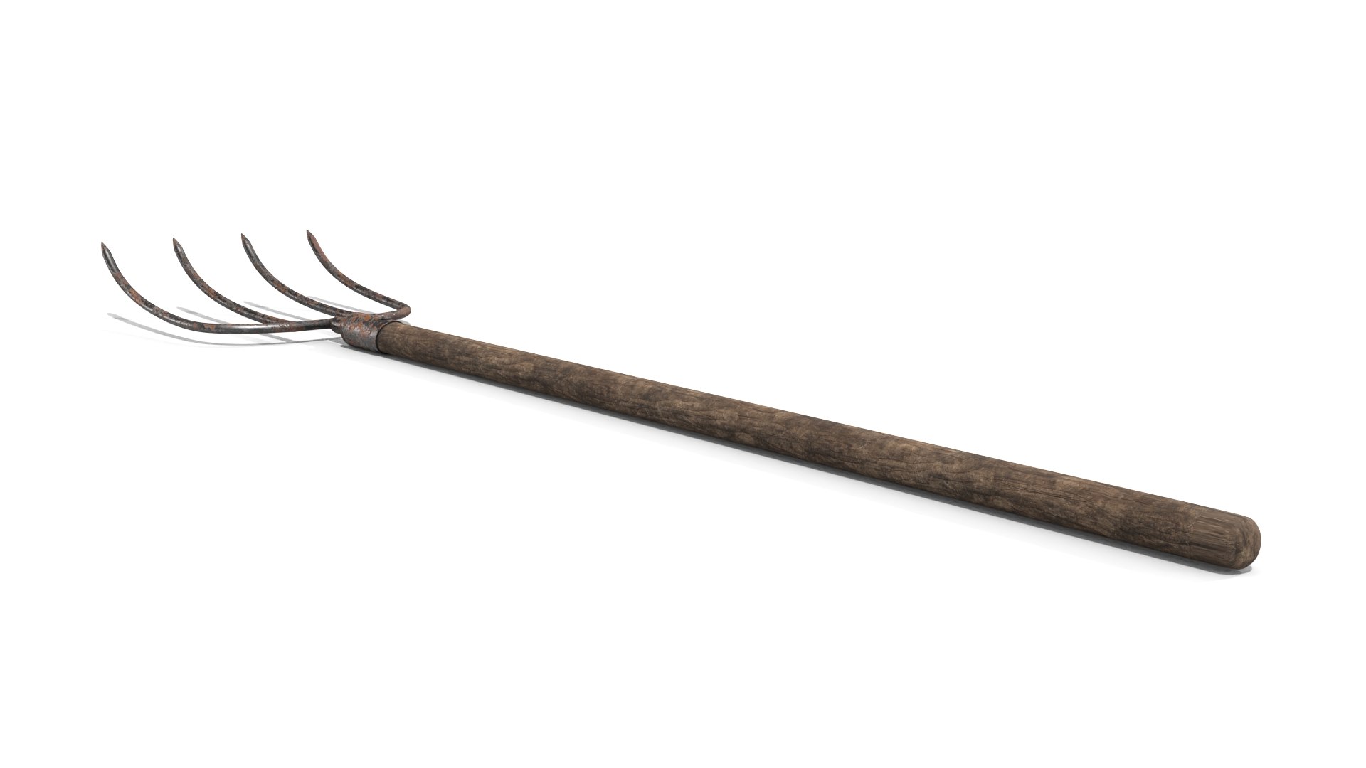 Old Rusty Pitchfork 3D Model - TurboSquid 1752659
