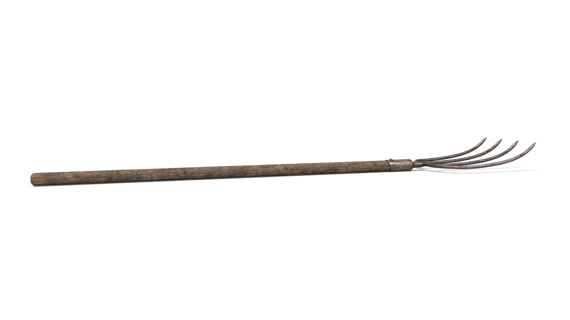 Old Rusty Pitchfork 3D Model - TurboSquid 1752659
