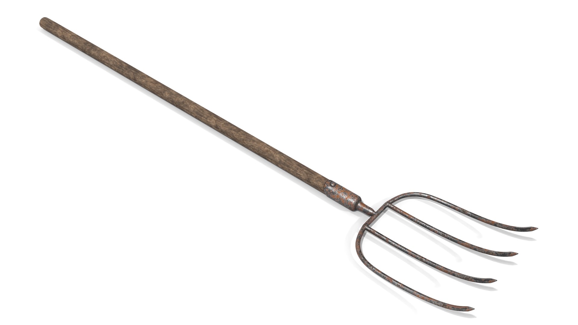 Old Rusty Pitchfork 3D Model - TurboSquid 1752659