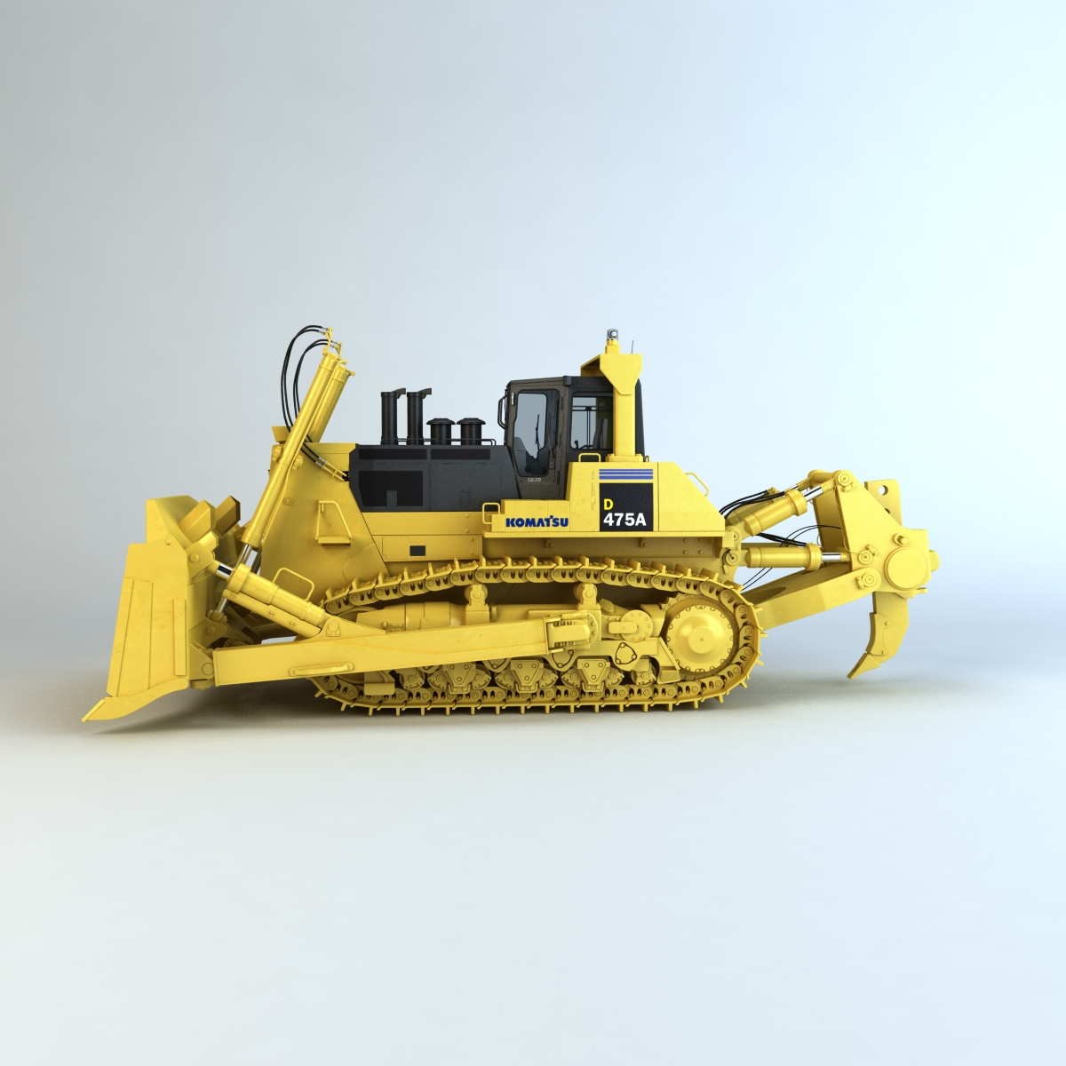 modèle 3D de Ensemble de véhicules Komatsu - TurboSquid 789301
