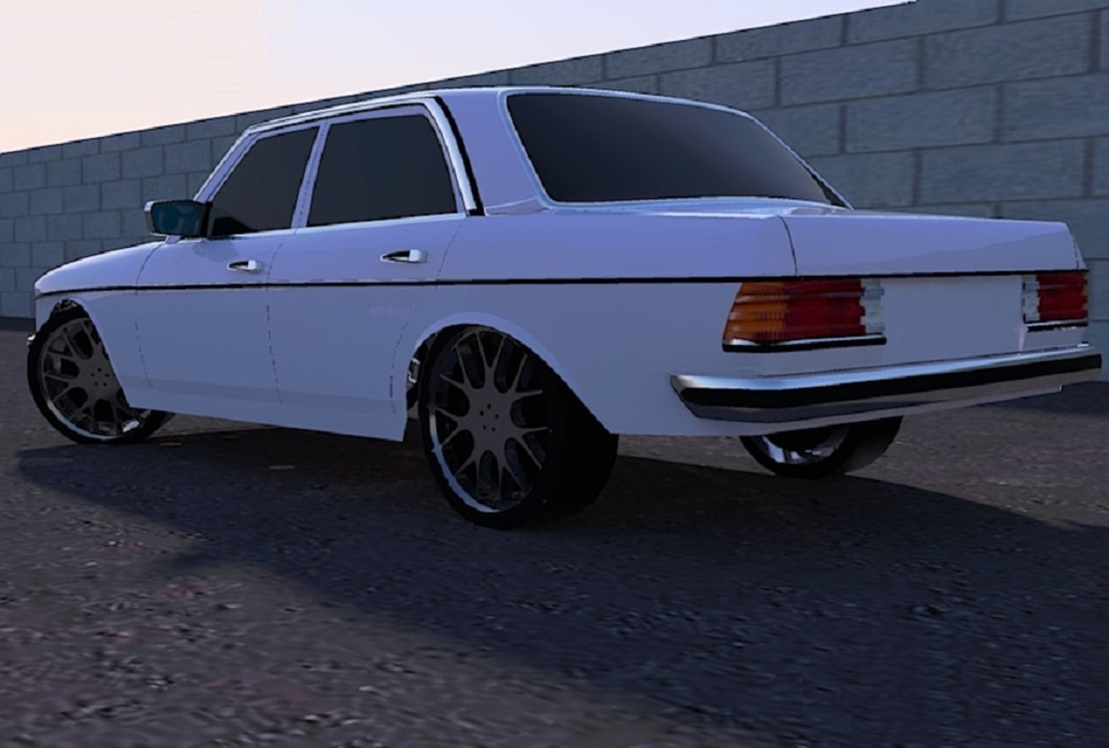 3D Mercedes Benz W123 Car Model - TurboSquid 1986994