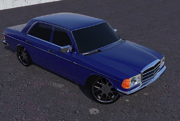 modelo 3d Mercedes Benz W123 car - TurboSquid 1986994