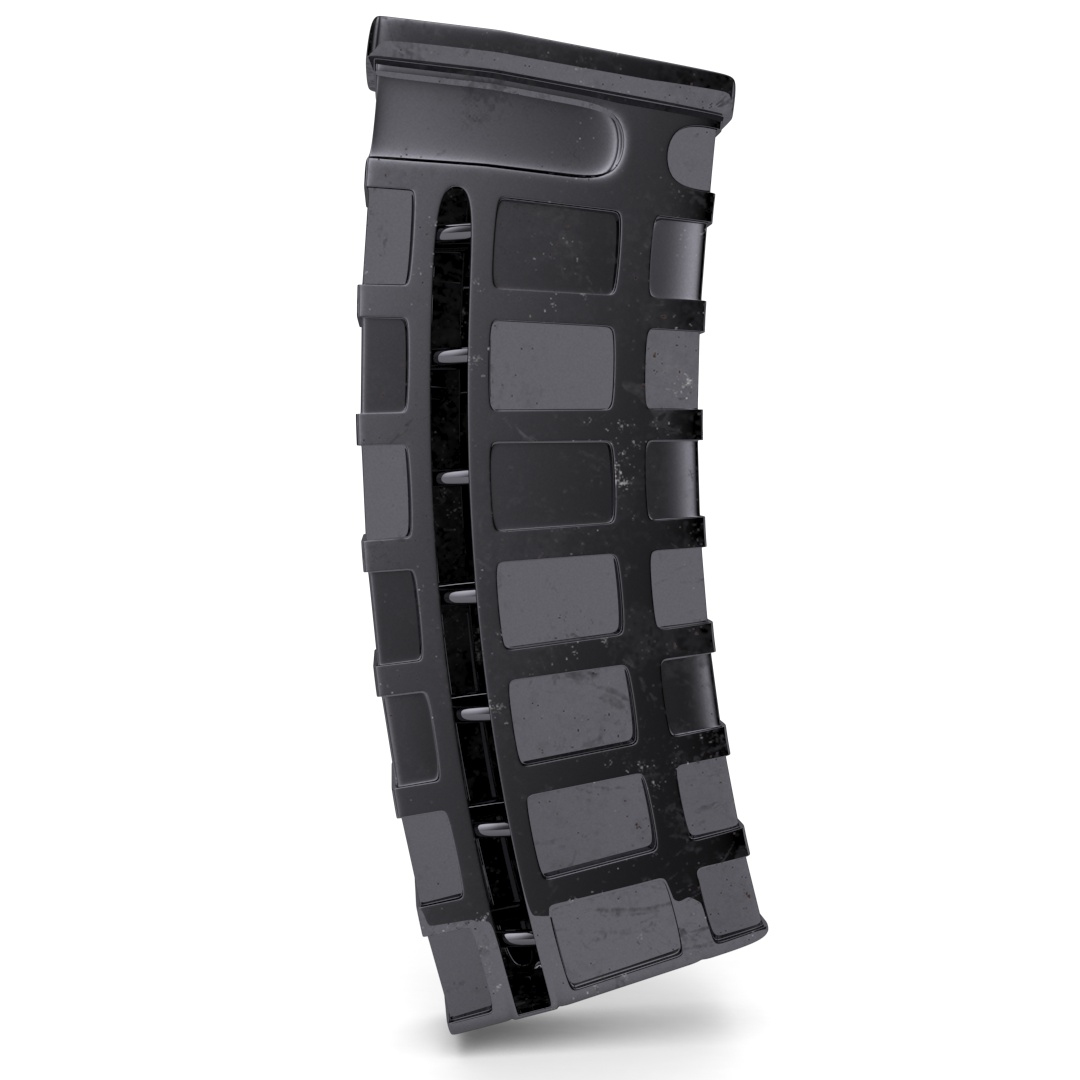 3D gun magazine rifle - TurboSquid 1690293