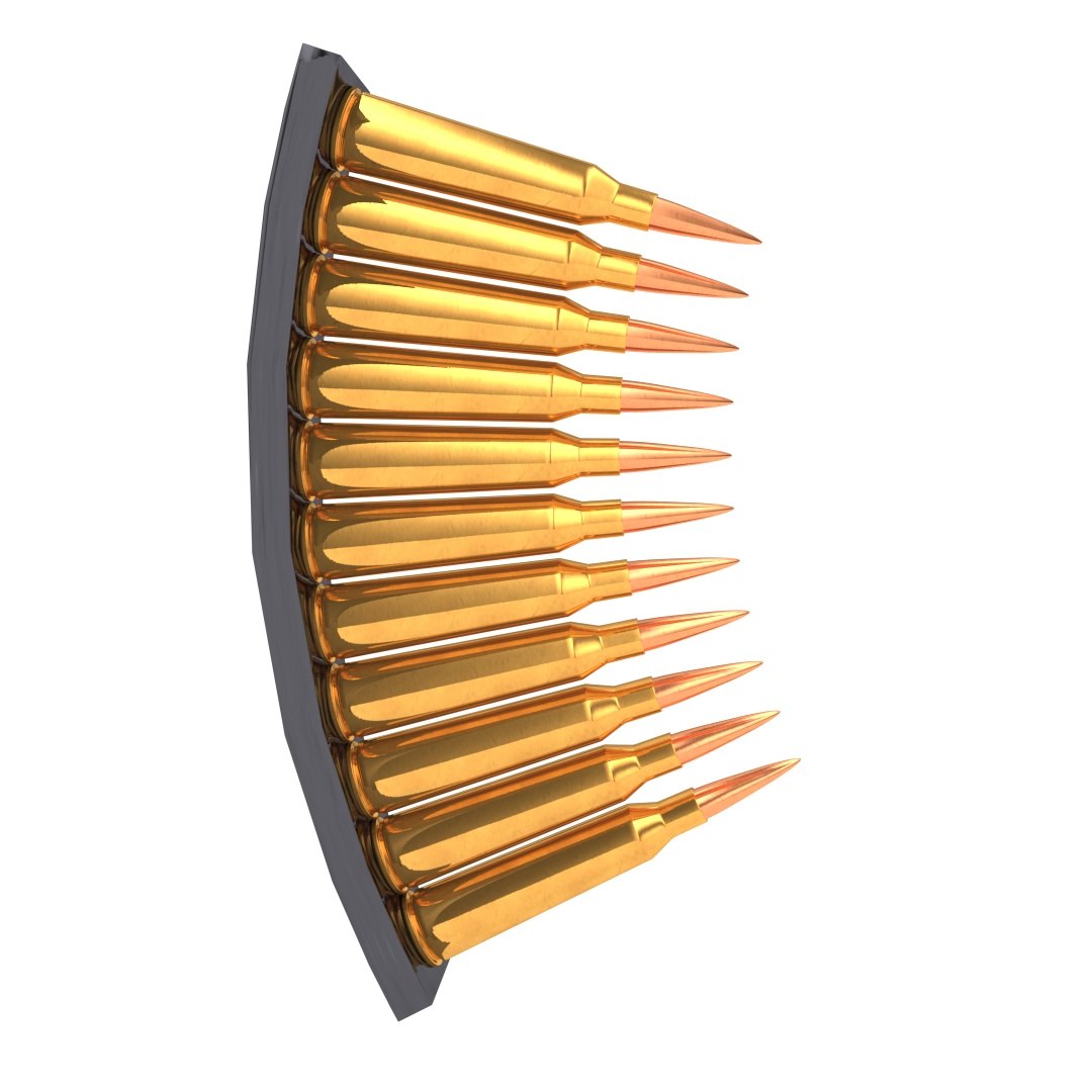 3D Gun Magazine Rifle - TurboSquid 1690293