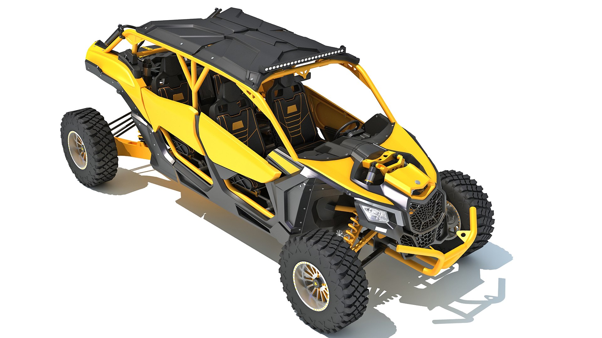 3D ATV Four Wheeler Buggy - TurboSquid 2153997