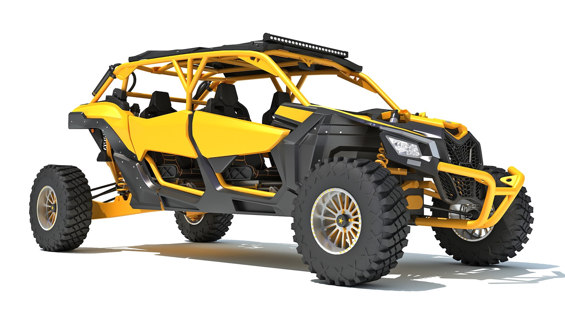 3D ATV Four Wheeler Buggy - TurboSquid 2153997