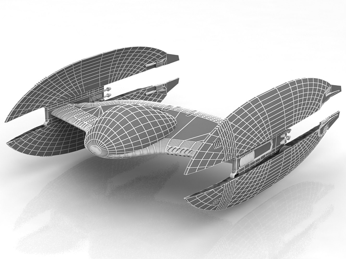 Star Wars Trade Federation 3D Model - TurboSquid 1643863