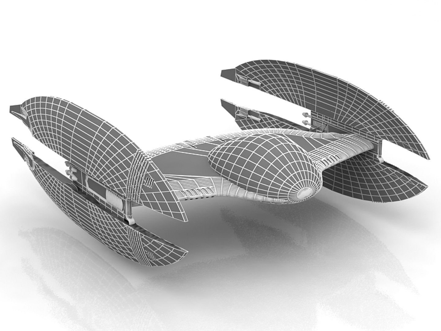 Star Wars Trade Federation 3D Model - TurboSquid 1643863