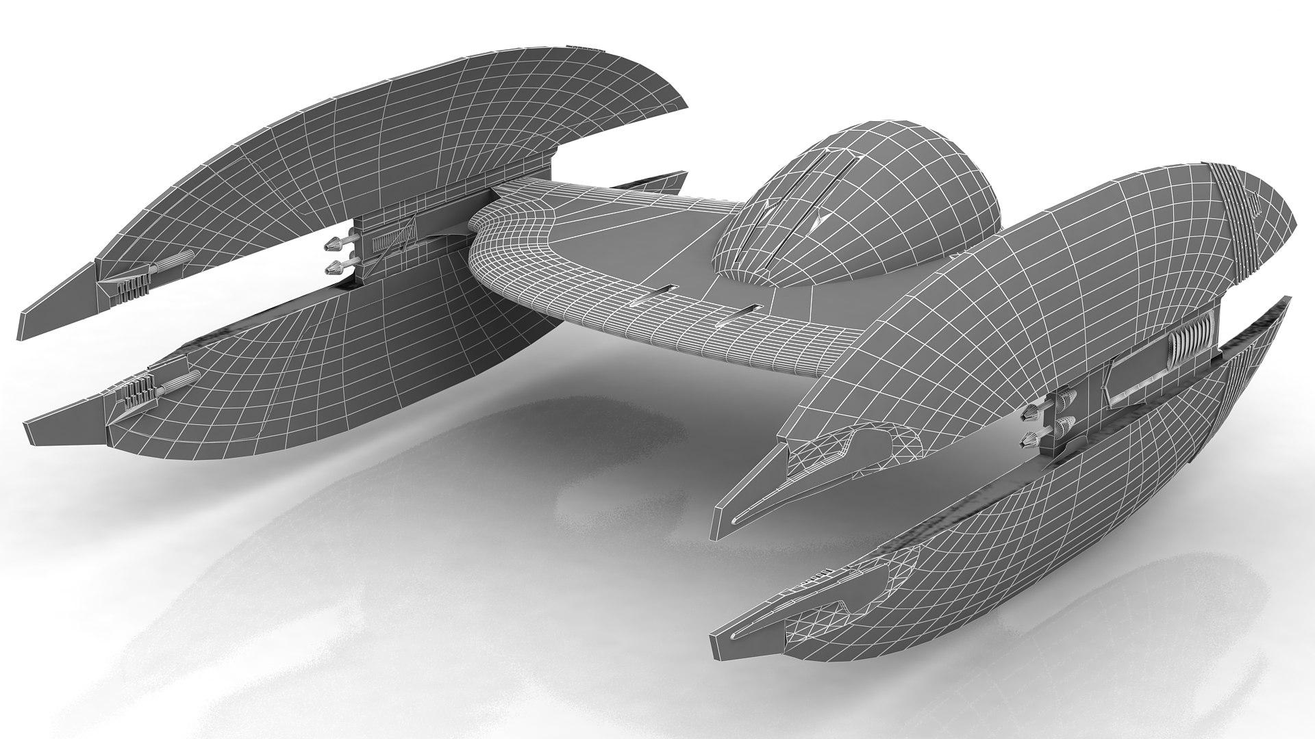 Star Wars Trade Federation 3D Model - TurboSquid 1643863