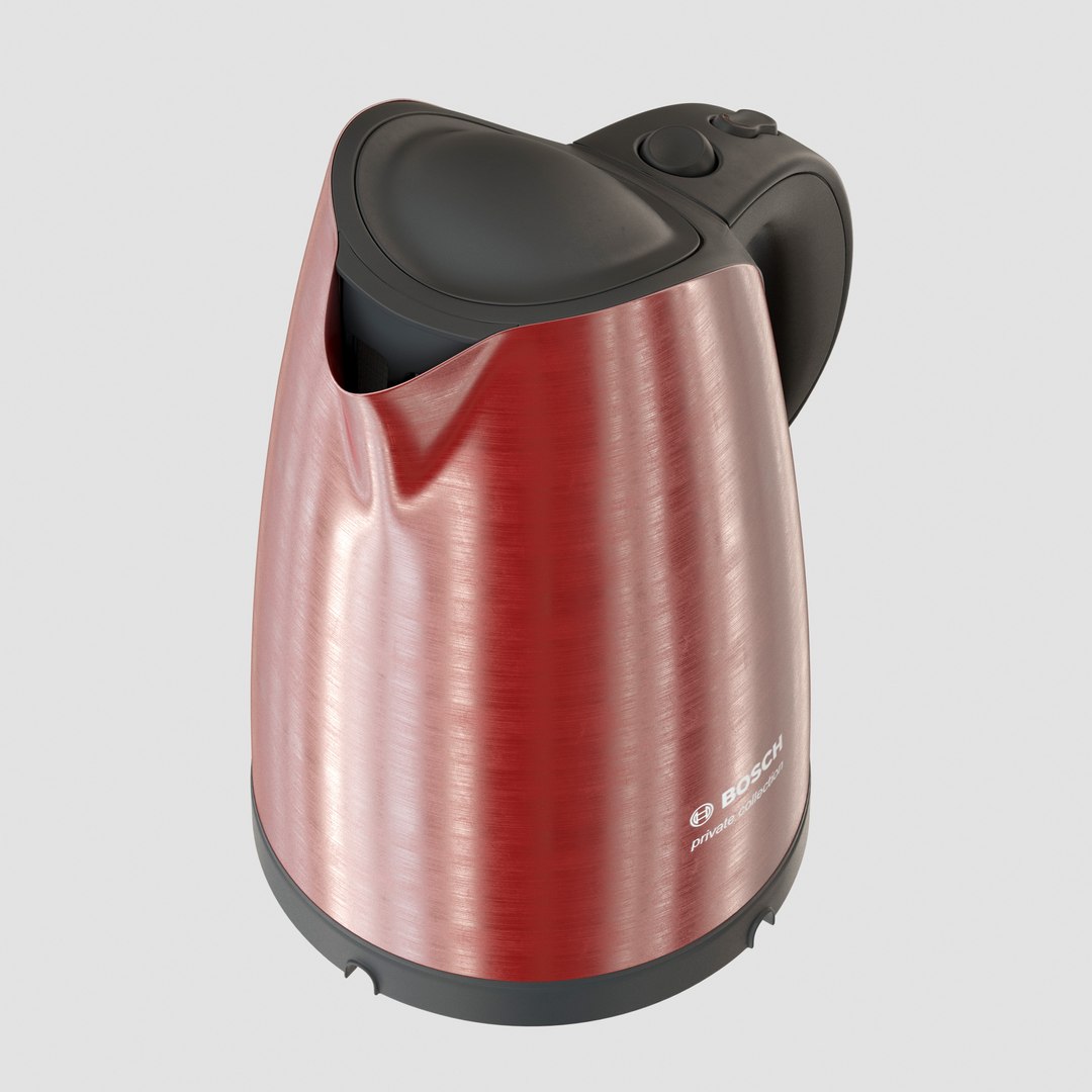 Teapot BOSCH TWK 6801 N2 3D Model - TurboSquid 2426265
